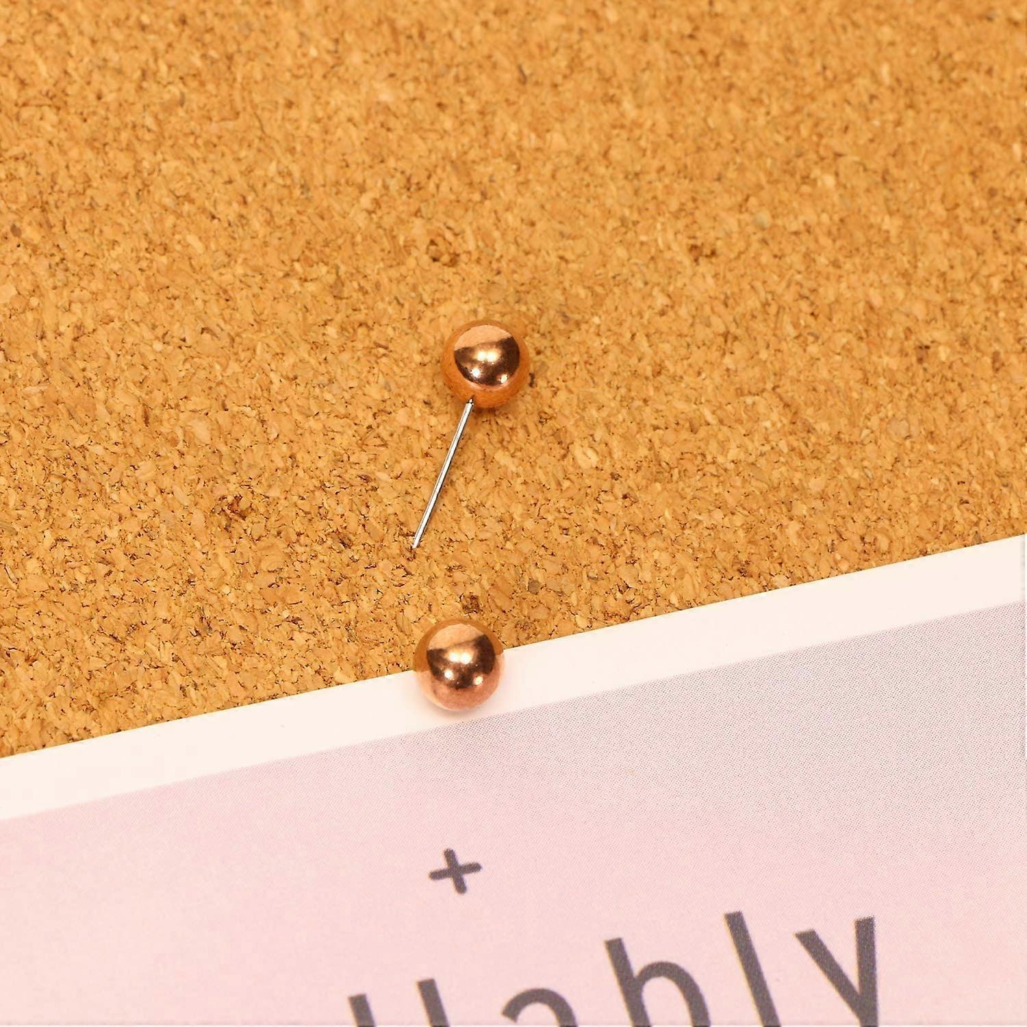 100PCS 1/4 Inch Small Round Head Map Tacks Pins for Home Office ...