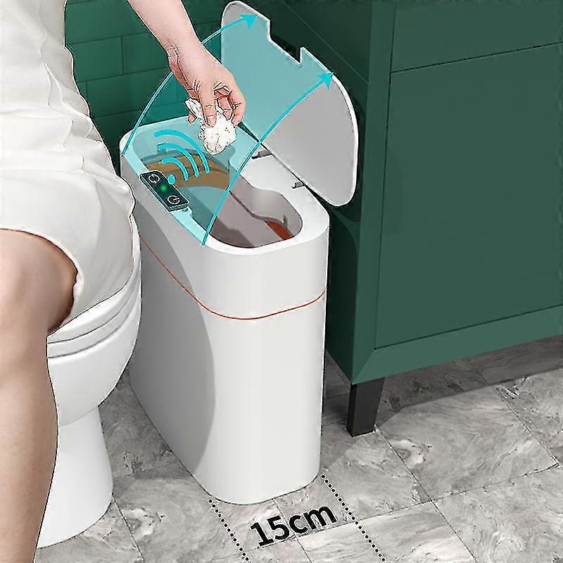 Automatic Intelligent Smart Trash Can Sensor Kitchen Trash Bin With Lid ...