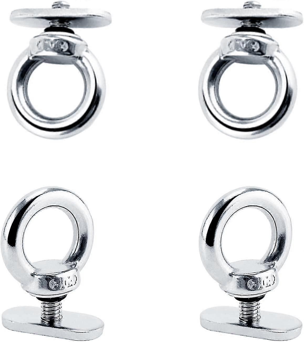 Set Of 4 Stainless Steel Lashing Eyelets For Kayak Rail - Accessory For ...