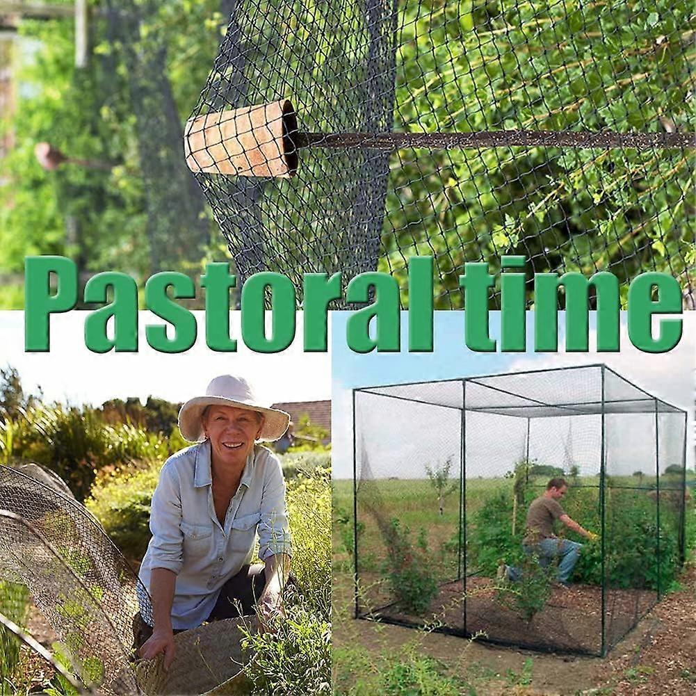 Fuglenet, 10m x 4m Grøntsagsbeskyttelsesnet Fuglenet Frugttrænet ...