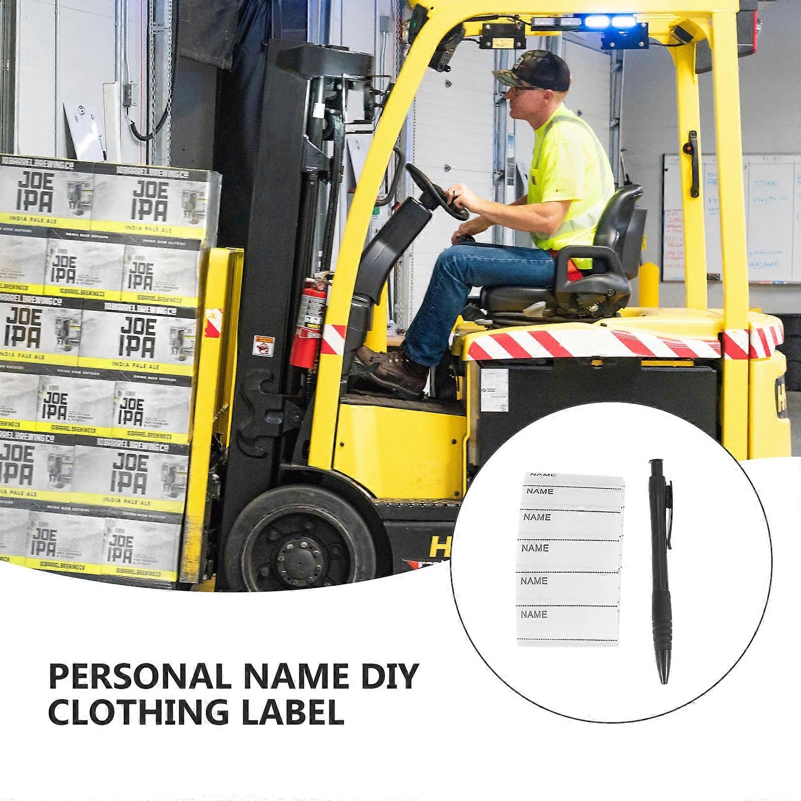 200 Pcs Clothes Tags Self Adhesive Name Labels Iron Name Tags Clothes ...