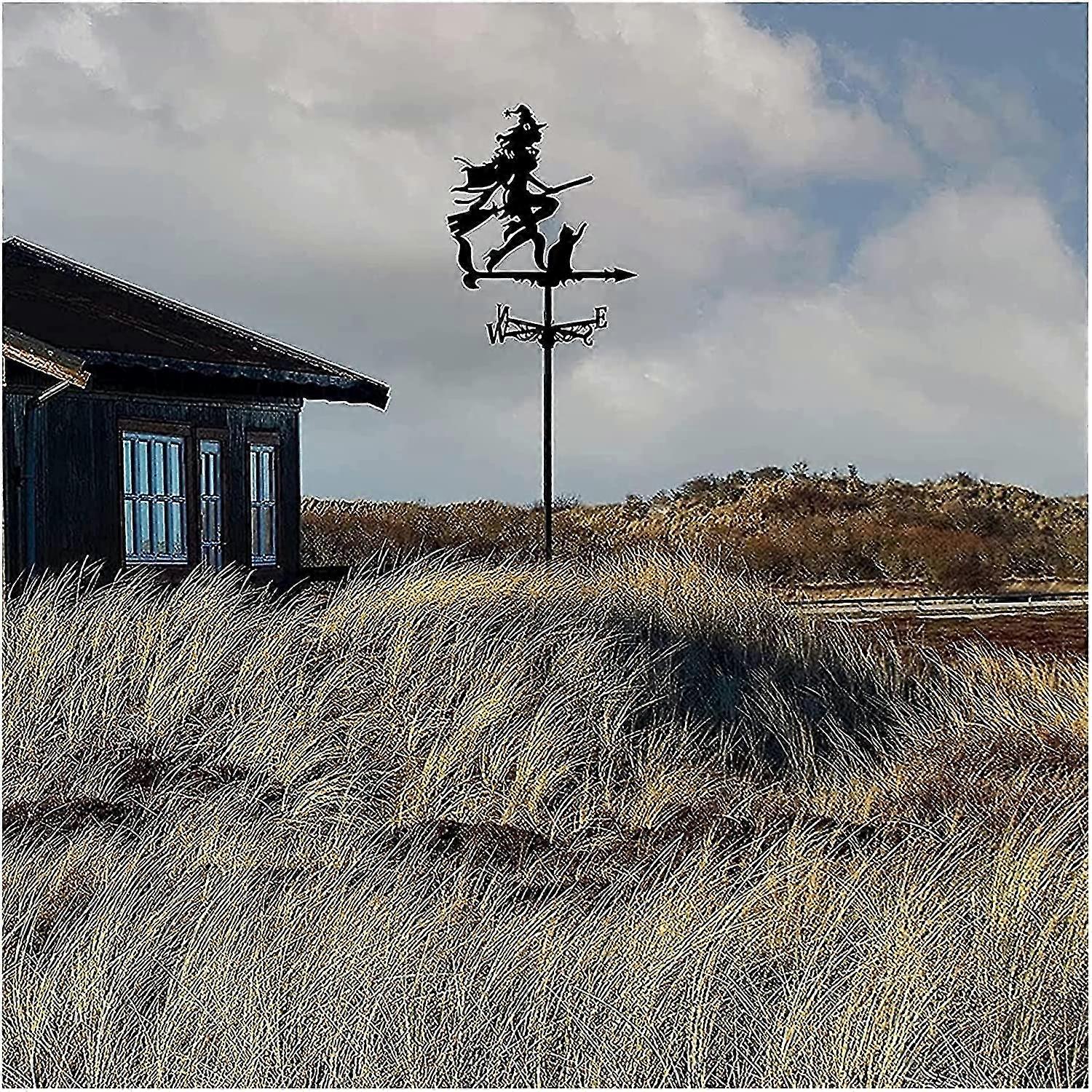 Metal Weather Vane Weather Vanes For Sheds Weather Vane Witch And Cat ...