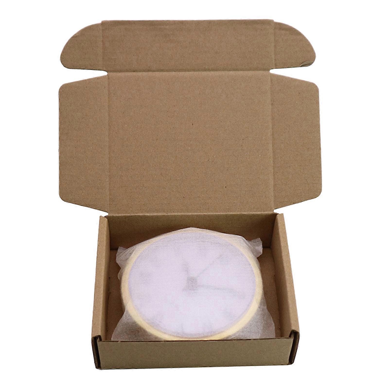 Golden Rim 90mm Classic Quartz Clock Insert Embedded Mini Wall Clock ...