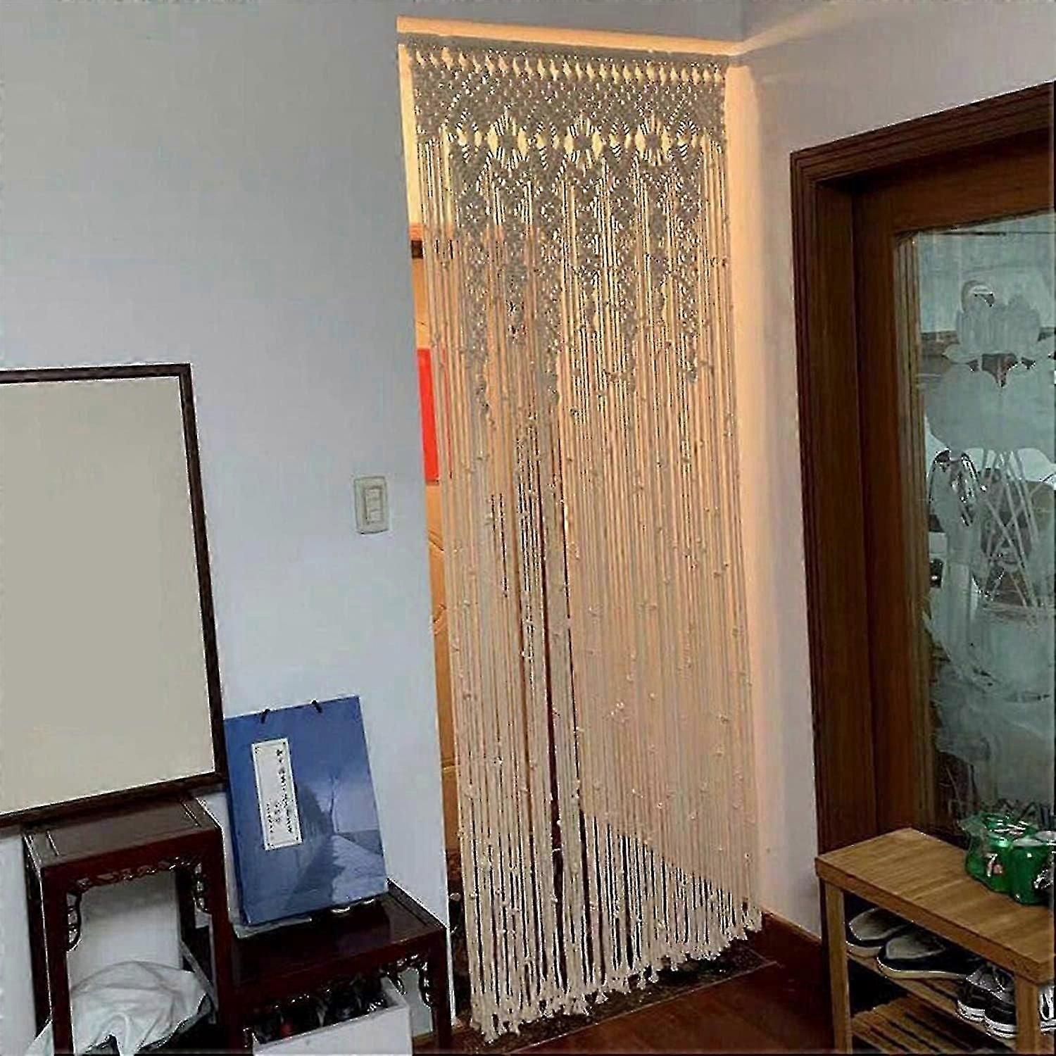 Large Handmade Macrame Cotton Wall Hanging Tapestry for Wedding ...