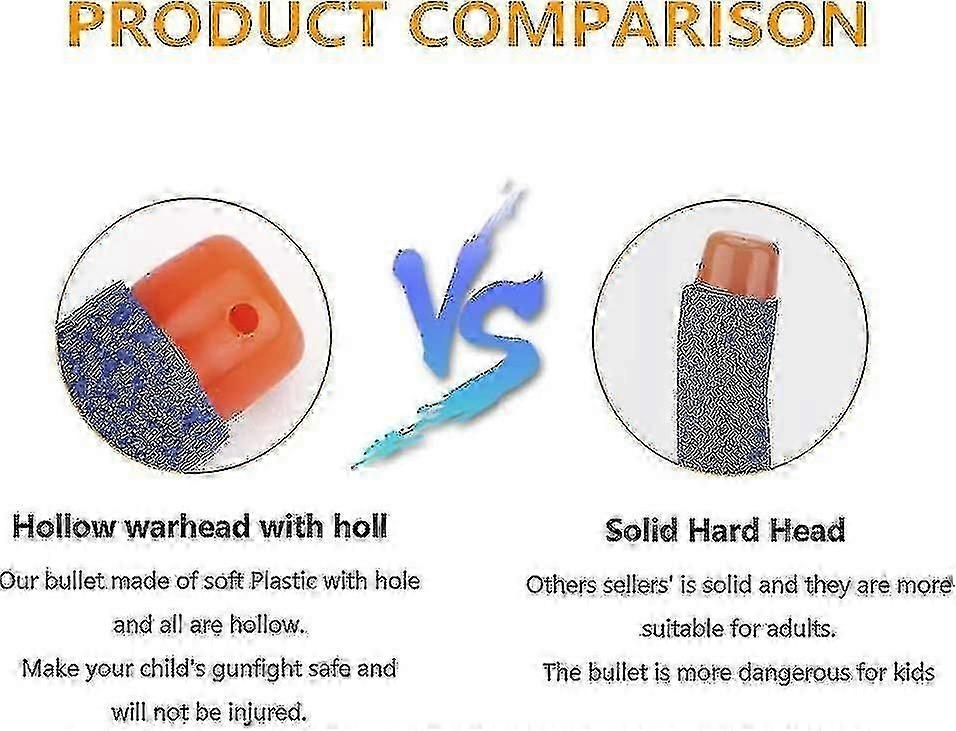 2.8" Refill Darts Foam Arrows Ammo Pack For Nerf N-strike Elite Series ...