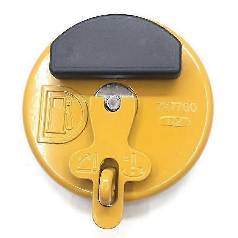 Excavator Fuel Tank Cap Padlock Filter Diesel Tank Cap for CATERPILLAR ...