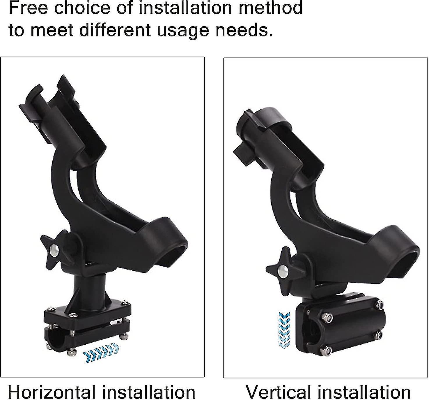 Fishing Rod Holder, Alloy Steel Fishing Rod Holder For Boat Kayak, 360 ...