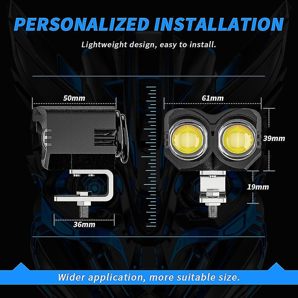 Motorcycle Auxiliary Lamp Is Applicable To Off-road Motorcycle, And 4x4 ...