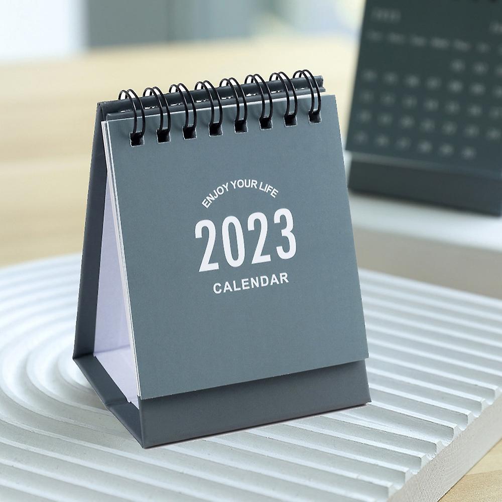 2023 Mini Desktop Calendar Stand Up Calendar Schedule Desk Calendar ...