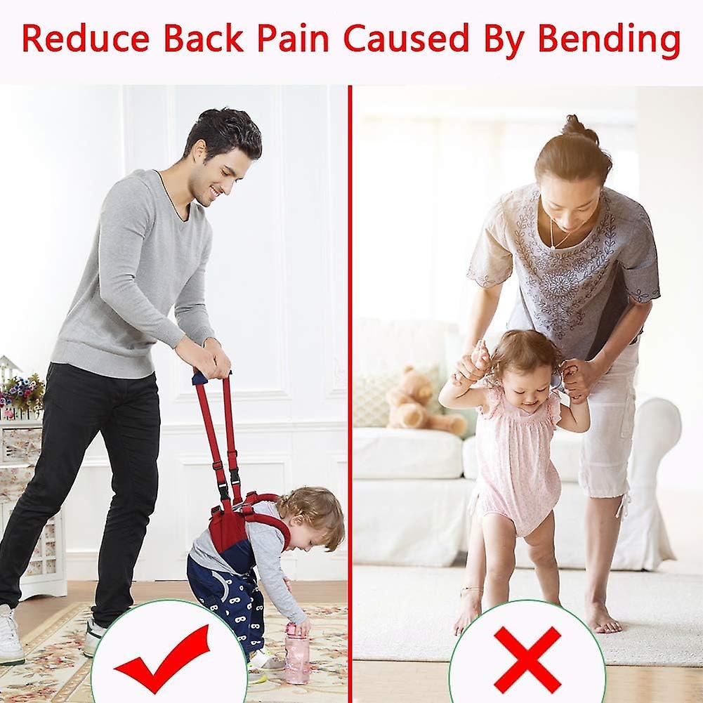 Baby Walking Harness Handheld Baby Walker, Safe Stand Hand Held Toddler ...
