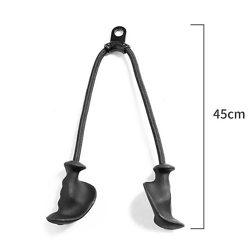 Gym Triceps Ropes Fitness Heavy Duty Pull Down Grip Handles Back Arm ...