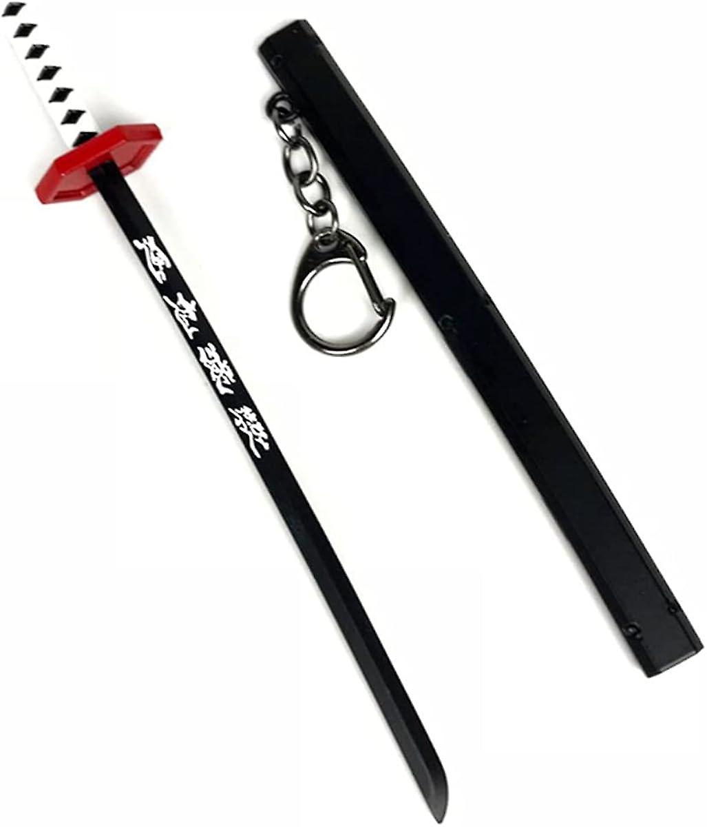 Demon Slayer Sword Mini Katana Keychains Anime Figure Tanjiro For Men ...