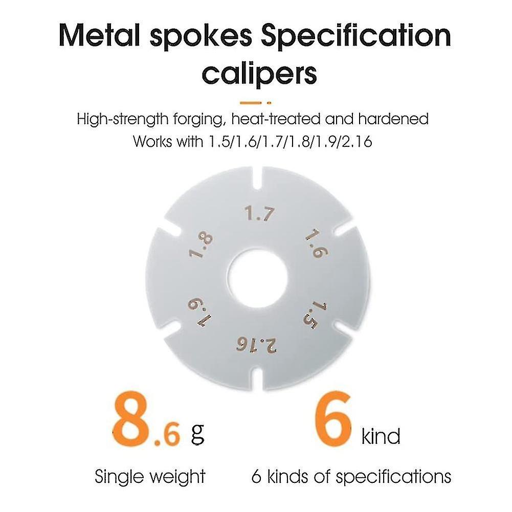 Srbtv-spoke Tension Meter, Aluminum Alloy Bicycle Wheel Tool, Wire ...