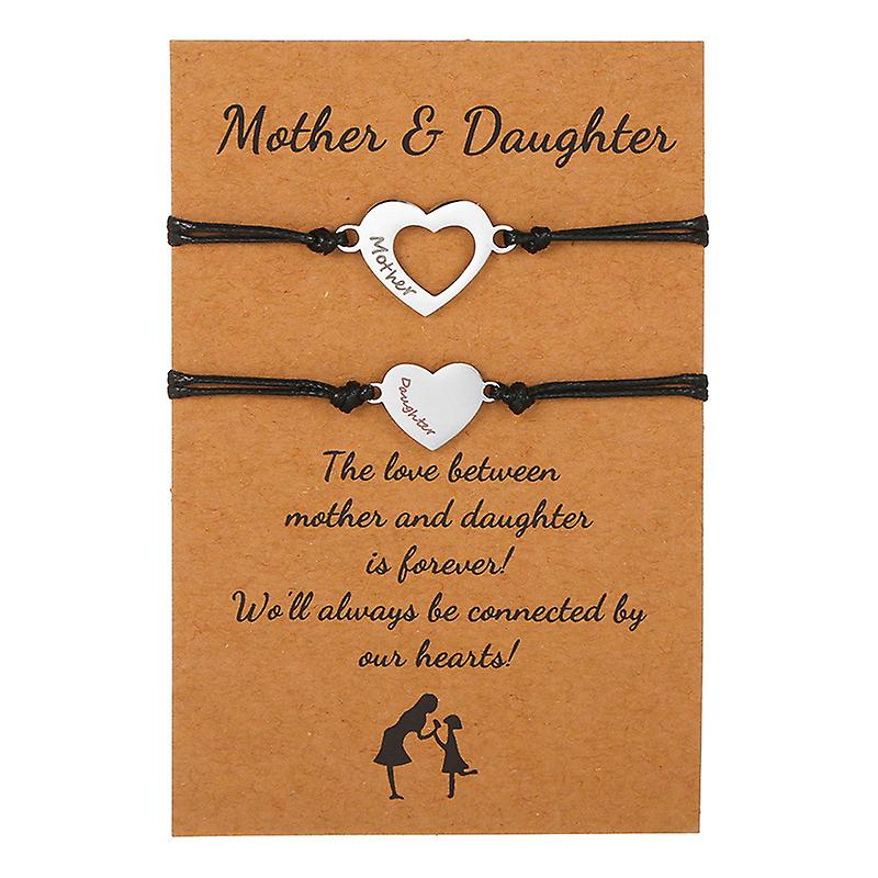 2 pcs Pinky Promise Bracelets, Adjustable Handmade String Rope ...