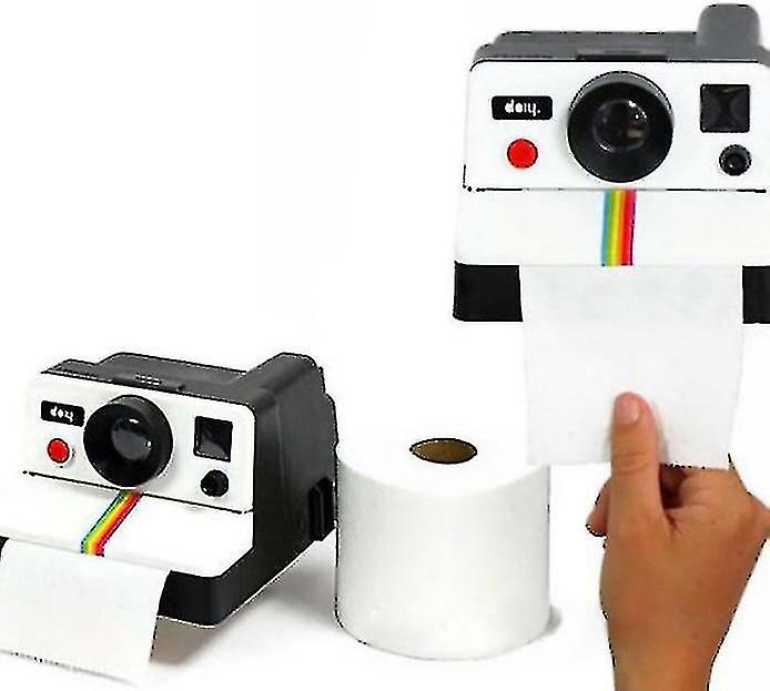 Home Creative Tissue Box Retro Polaroid Camera Shape Tissue Box | Fruugo UK