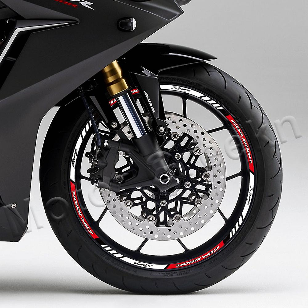 Motorcycle Wheel Sticker Reflective Cbr650r Rim Decal Stripe Tape ...