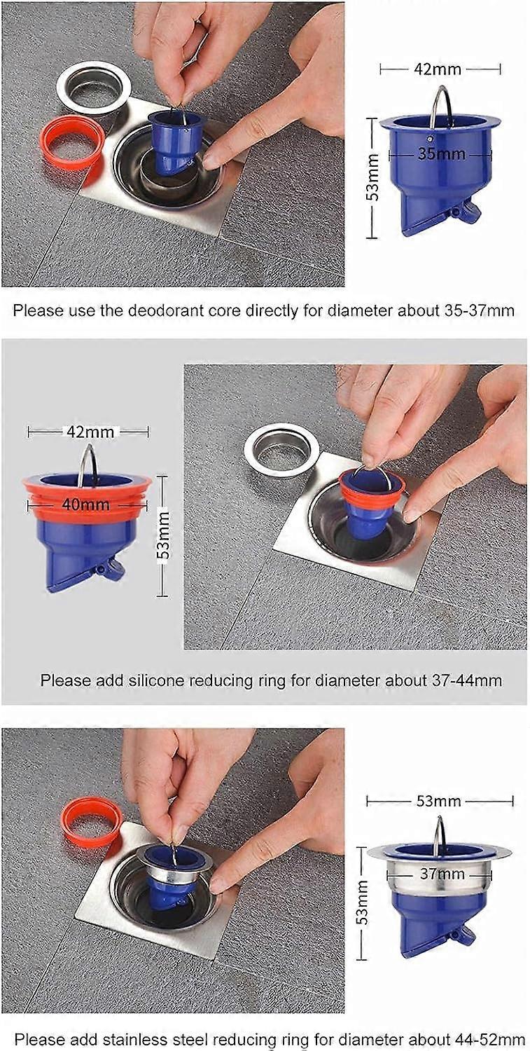 Shower Floor Drain Check Valve Magnetic Levitation One-Way Drain Valve ...