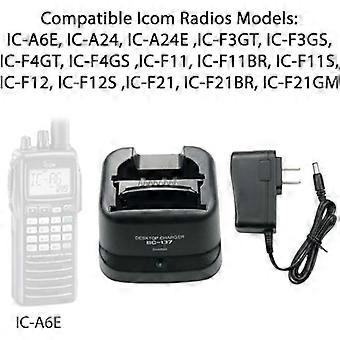 Bp-209n Bp-210n Bp-211 Battery Bc-137 Rapid Base For Icom Ic-a6e Ic-a24 Ic-v8 F21 Ic-u82 Walkie ...