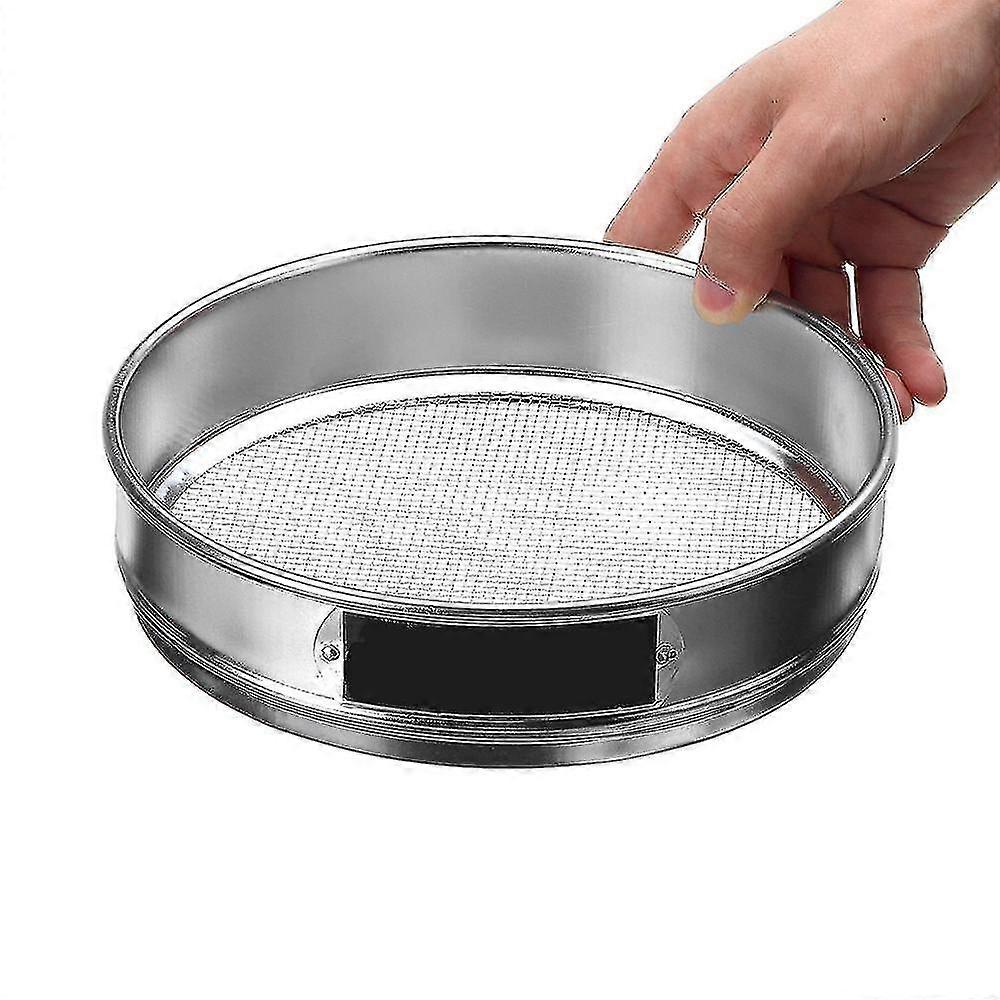 2-500m Round 304 Less Steel Lab Sieve Aperture Sifters Shakers Kit ...