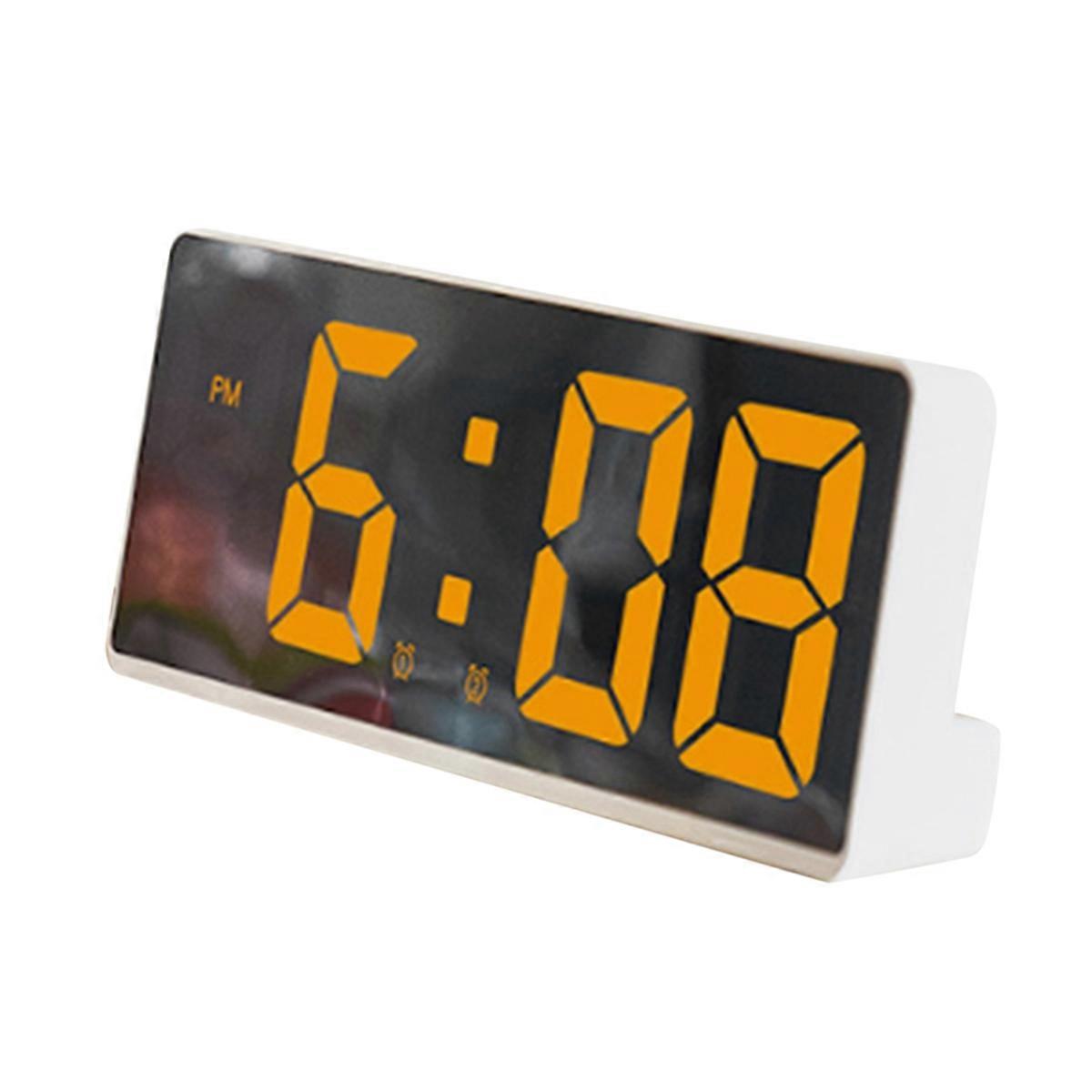 Digital Alarm Clock Simple LED Clock Large Screen Digital Clock Bedroom ...