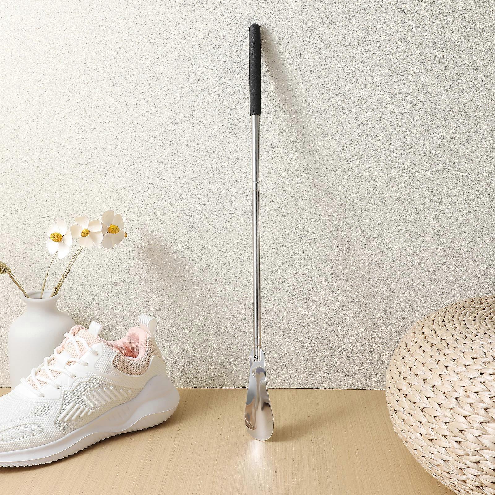 Retractable Stainless Steel Shoehorn Metal Shoe Horns Extra Long ...