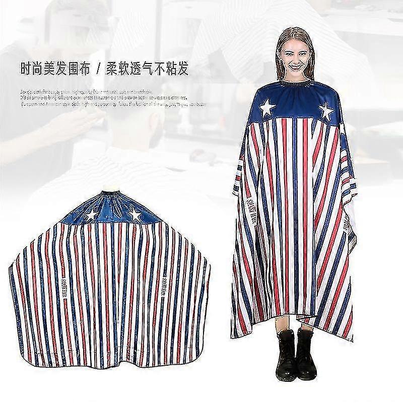 Haircut Cloth Antistatic Cutting Hair Waterproof Pattern Gown Salon ...