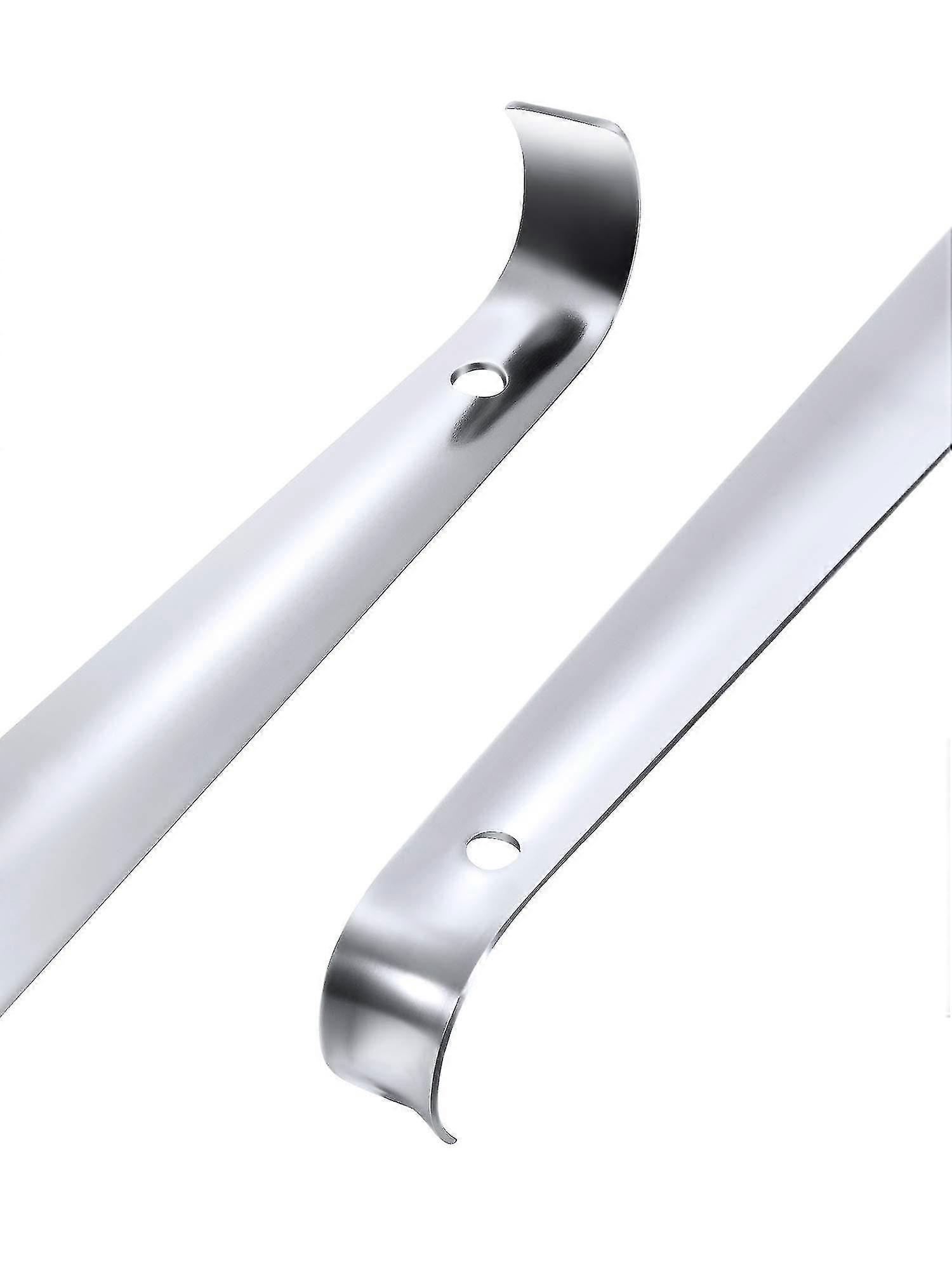 2 Pack Stainless Steel Shoe Horns Long Handle Shoe Horn With Comfort ...