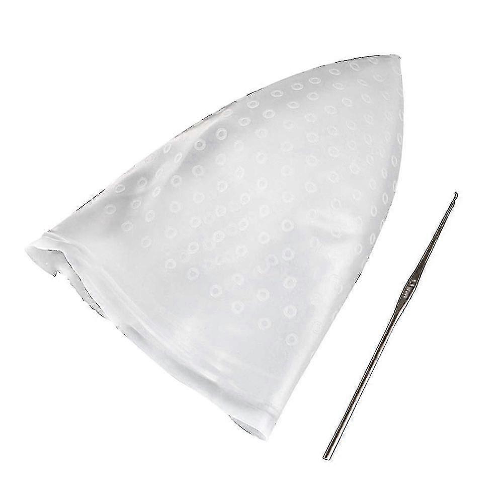 Silicone Highlight Cap, Reusable Professional Salon Dye Cap Tools ...