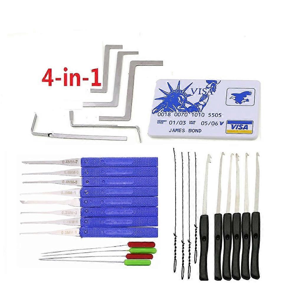 Professional lock selection set, hand tools, locksmith tools, remove ...