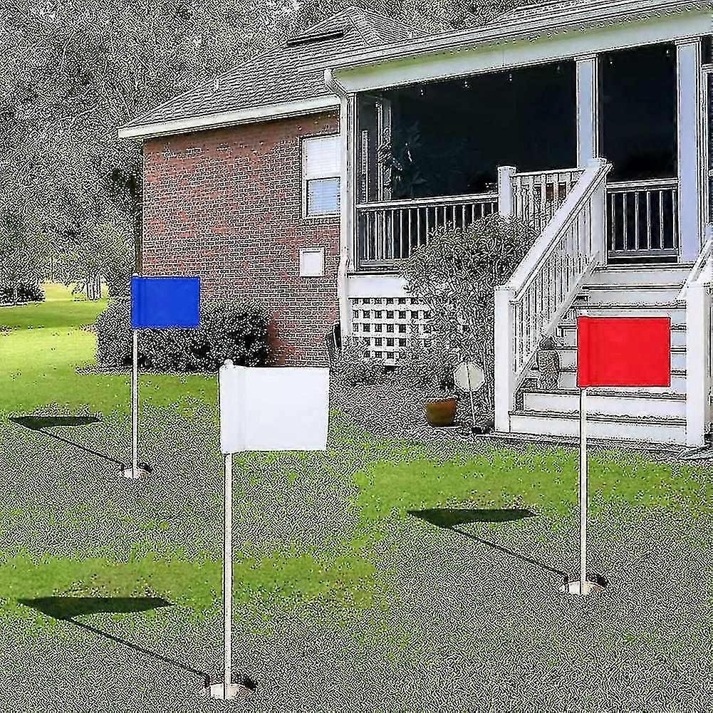 3pcs Golf Flag Golf Flag Solid Golf Flags With Tube Inserted Waterproof ...