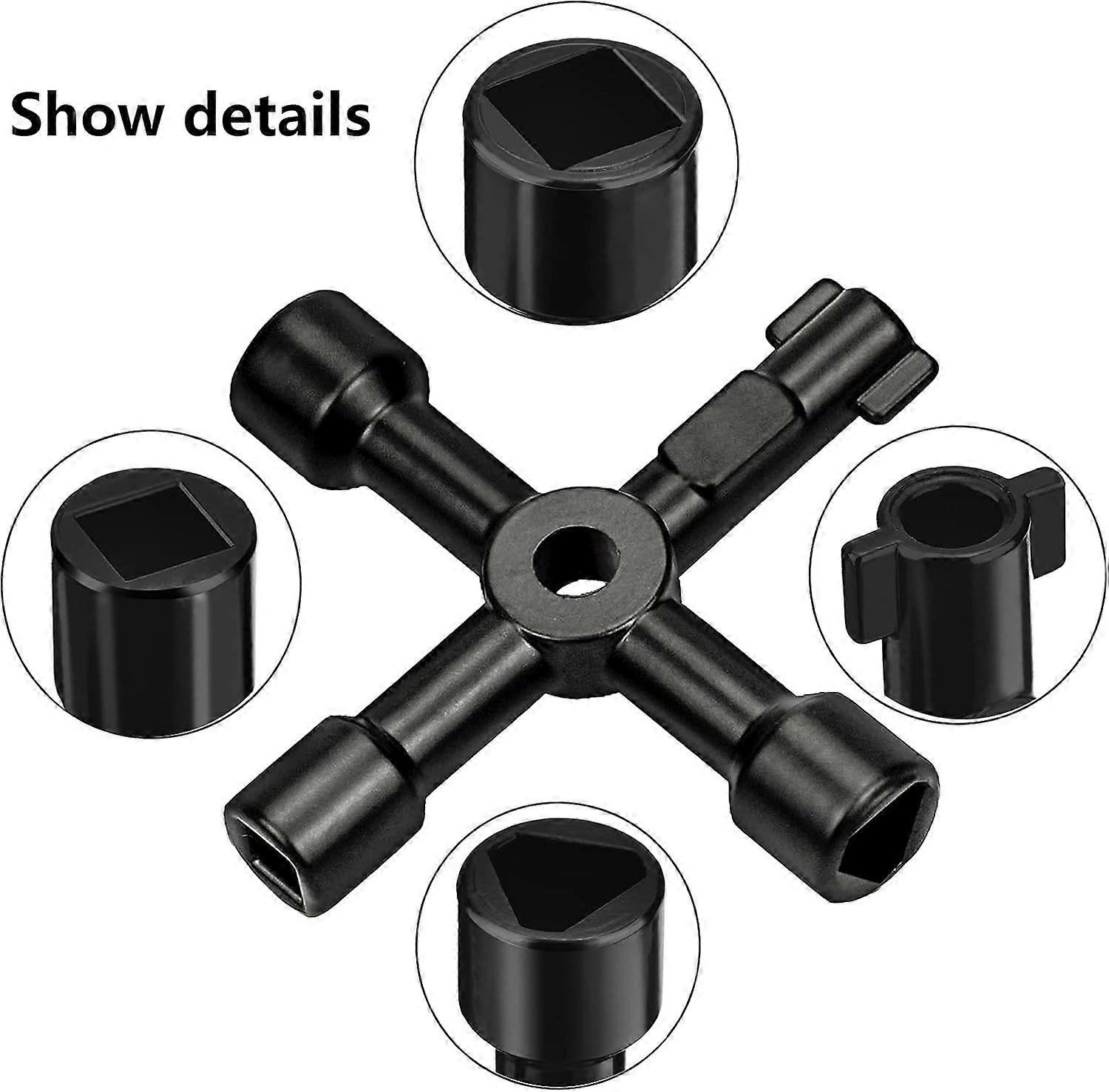 Electric meter control box key, control box key, four-way multi ...