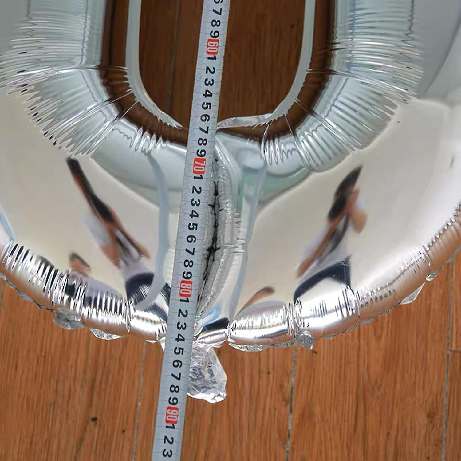 Rose Gold 30 Number Balloons Big Giant Jumbo Large Number 30 Foil Mylar ...