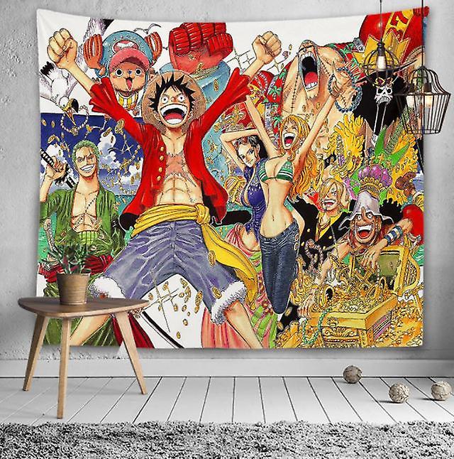 Brand One Piece Tapestry Background Cloth Cartoon Anime Tapestry Luffy ...