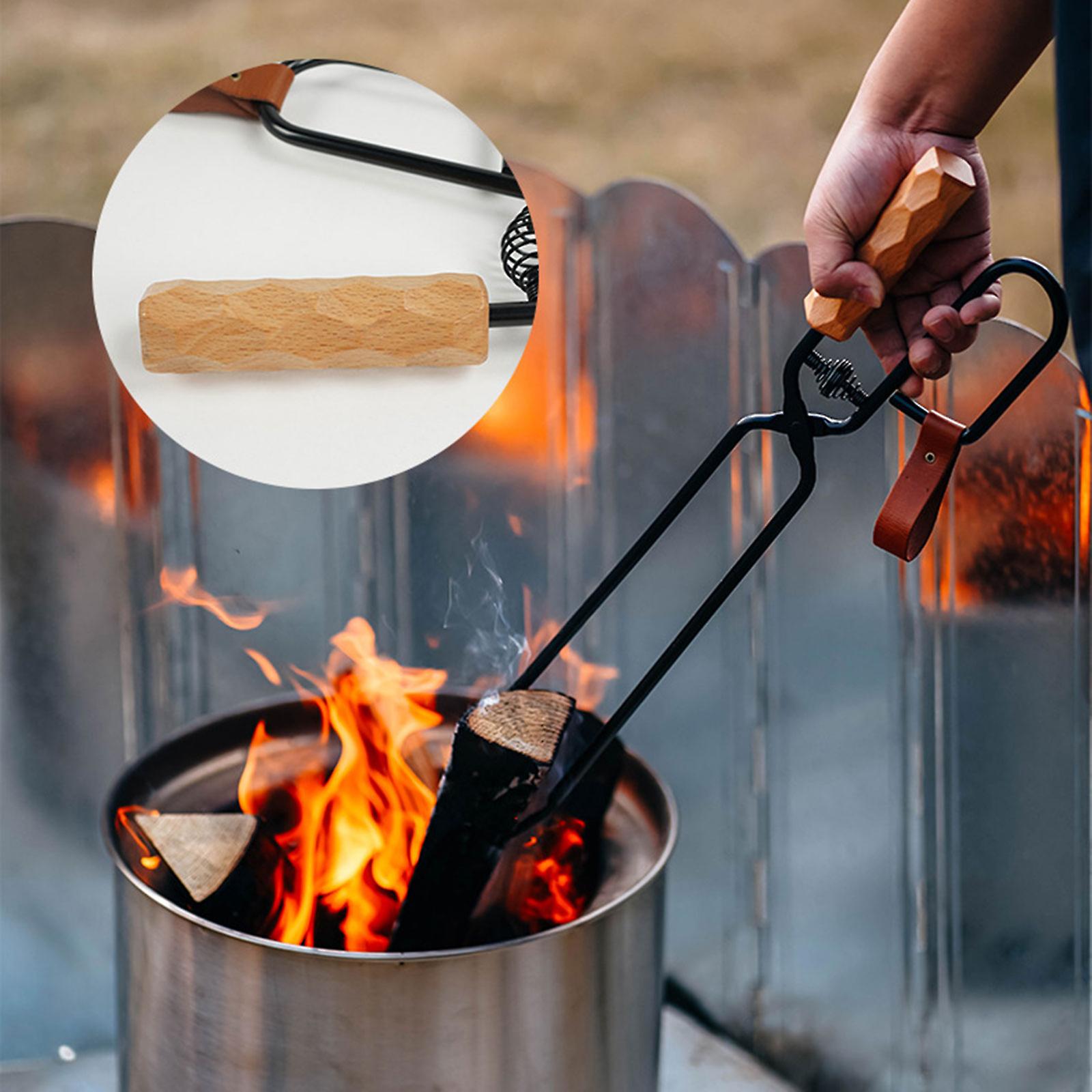 Outdoor/indoor Gripping Grabber Tool For Wood-burning Fire Pit Or ...