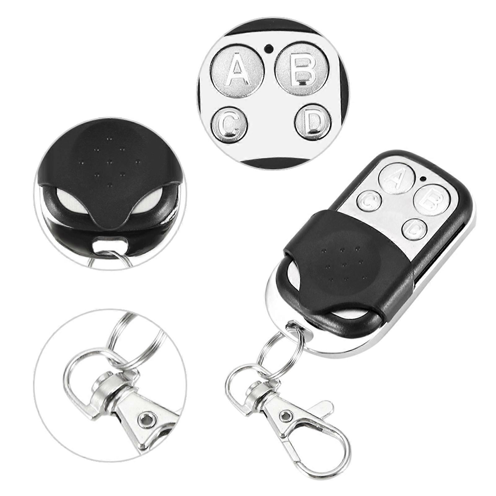 4pcs Universal Cloning Wireless Remote Control Key Fob For Car Garage ...