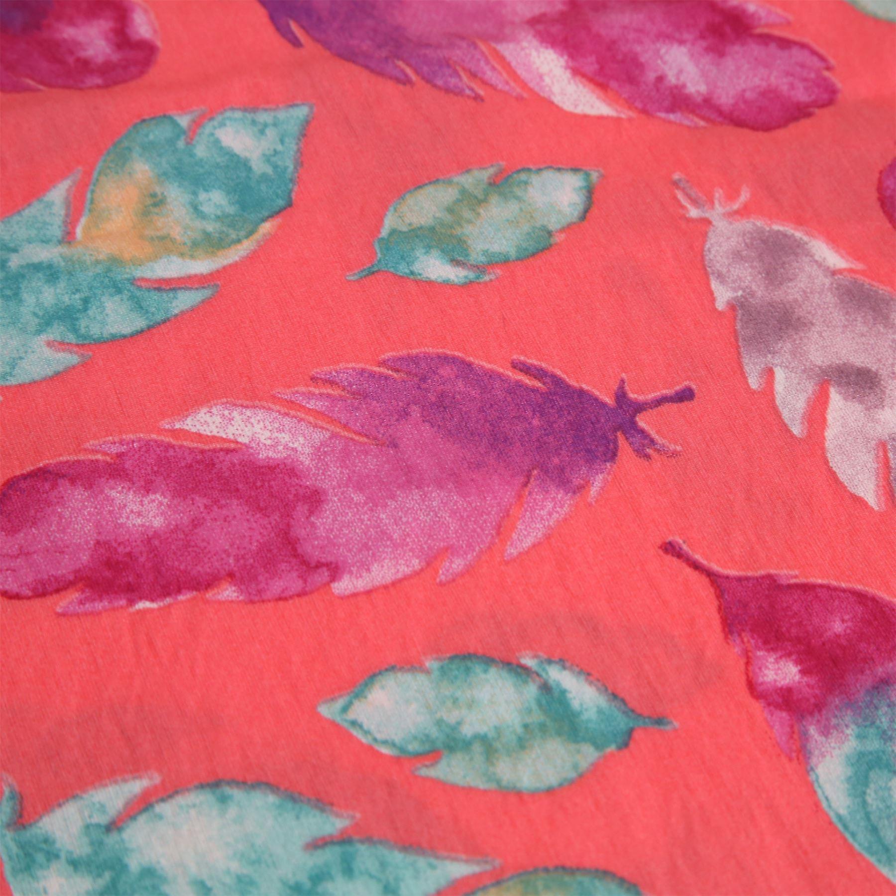 Minerva Rayon Voile Fabric Coral - per metre | Fruugo UK