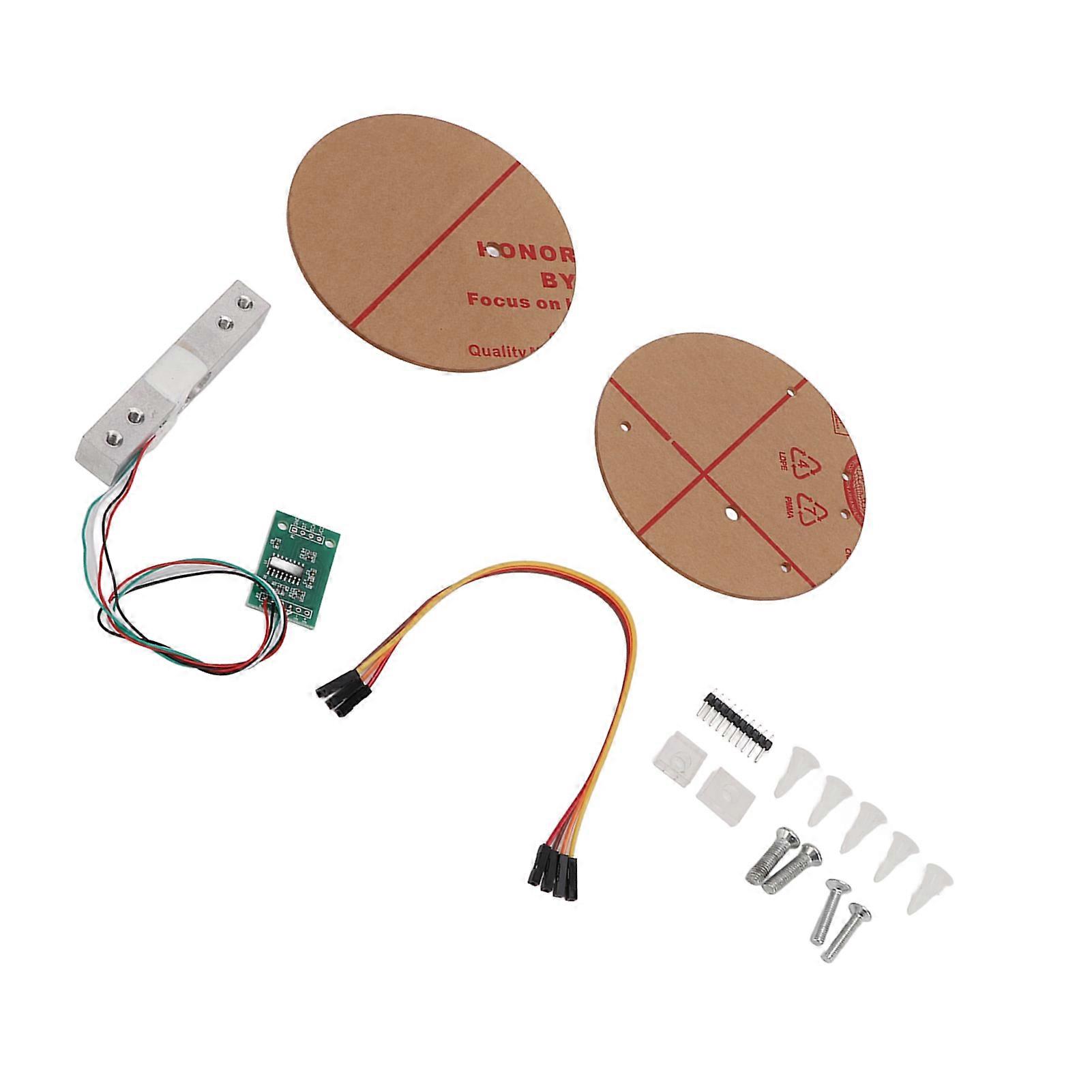 Digital Load Cell Weight Sensor HX711 AD Module Kit High Accuracy 5kg 3 ...
