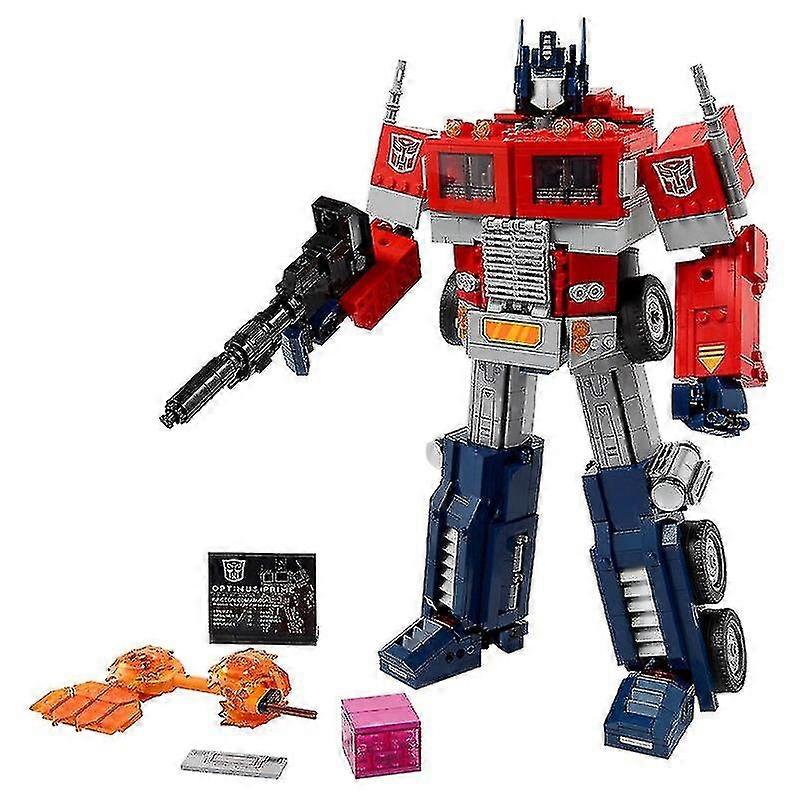 Creative Optimus Prime Robot Car Building Blocks Model Compatible 10302 ...