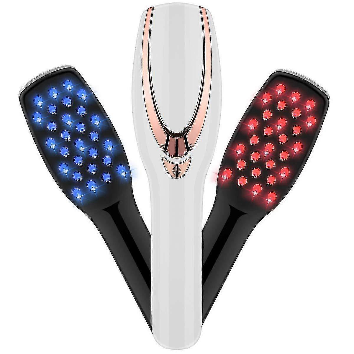 Phototherapy Hair Regrowth Brush, Scalp Massager Comb For Hair Growth ...