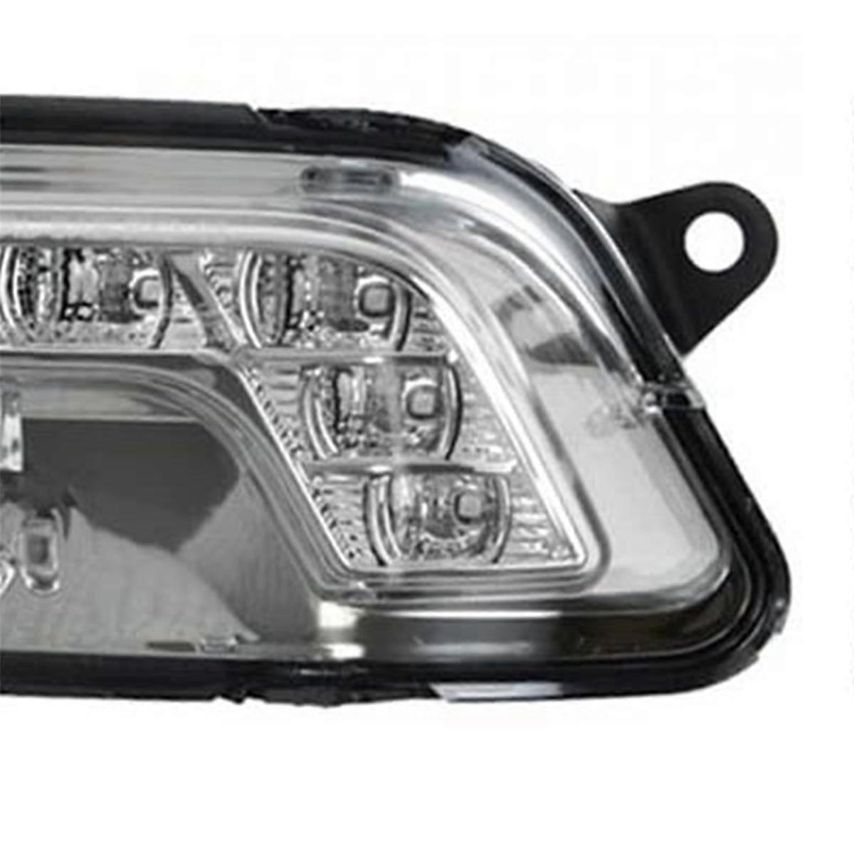 LED Daytime Running Lights DRL Lower Bumper Grille for W212 E300 E350 ...