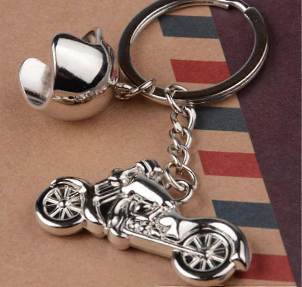 Motorcycle keychain, stylish and creative metal motorcycle | Fruugo UK