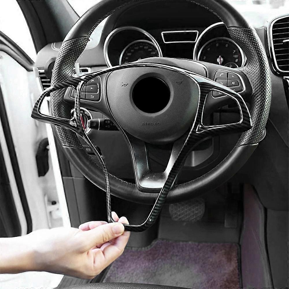 Steering Wheel Panel Cover Trim for W213 W205 X253 C E GLC 2014-2017 ...