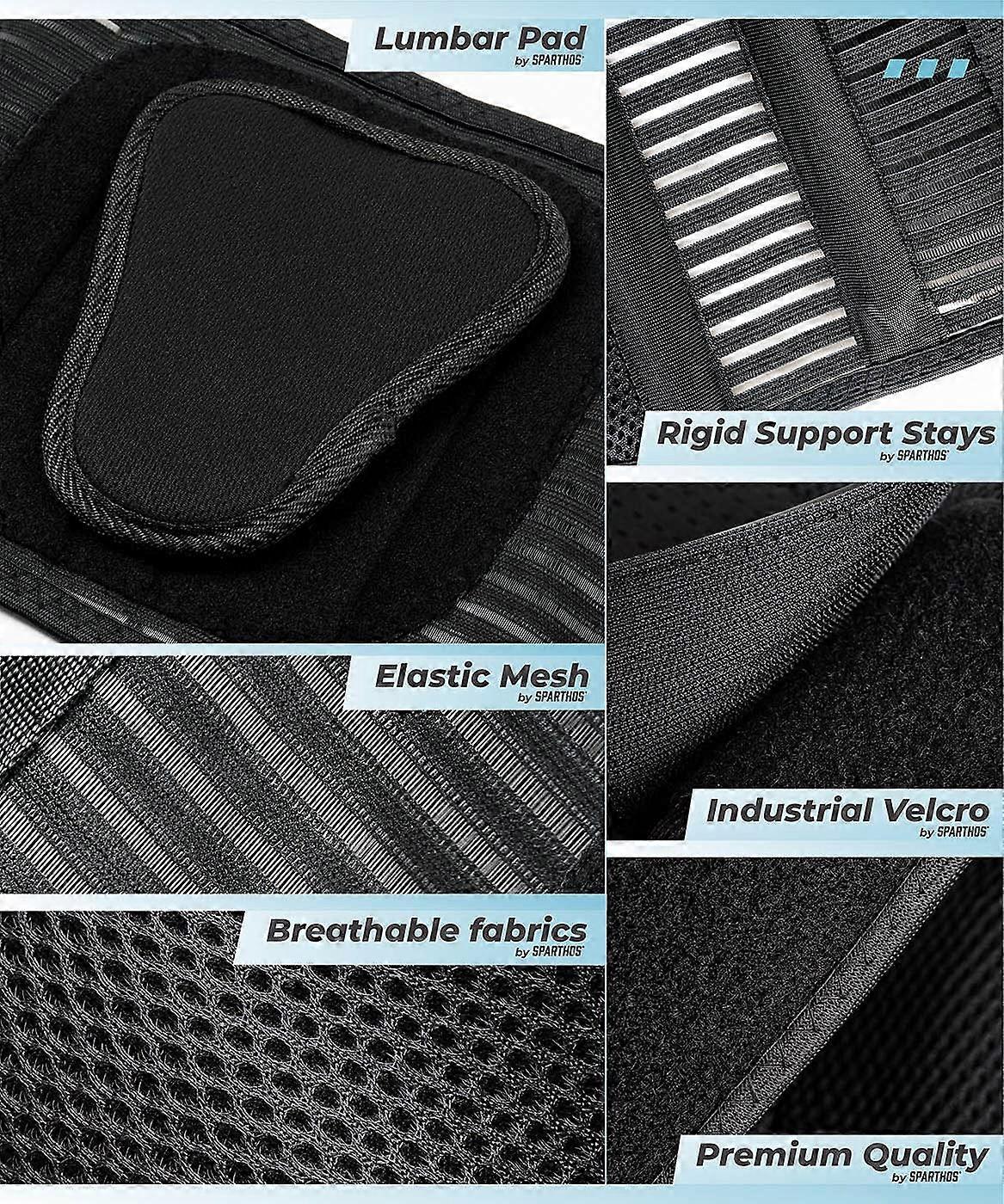 Lumbar Support Belt - Immediate Relief from Back Pain, Sciatica ...