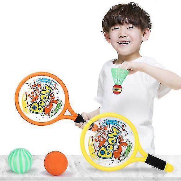 Children's Beginner Badminton Racket Outdoor Sports Play Set - Outdoor ...