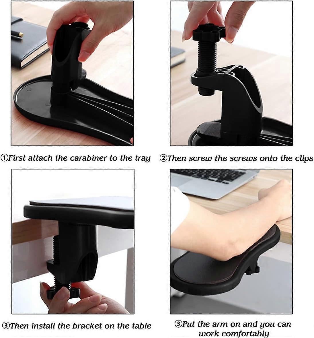 Ergonomic Arm Rest Support for Desk Armrest,Keyboard Wrist Rest Mouse ...