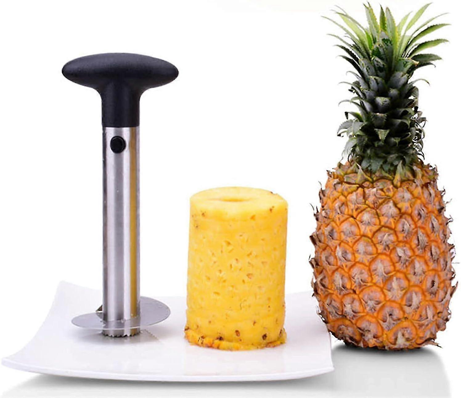 Pineapple Corer And Slicer Tool,pineapple Cutter/peeler With Wedger ...
