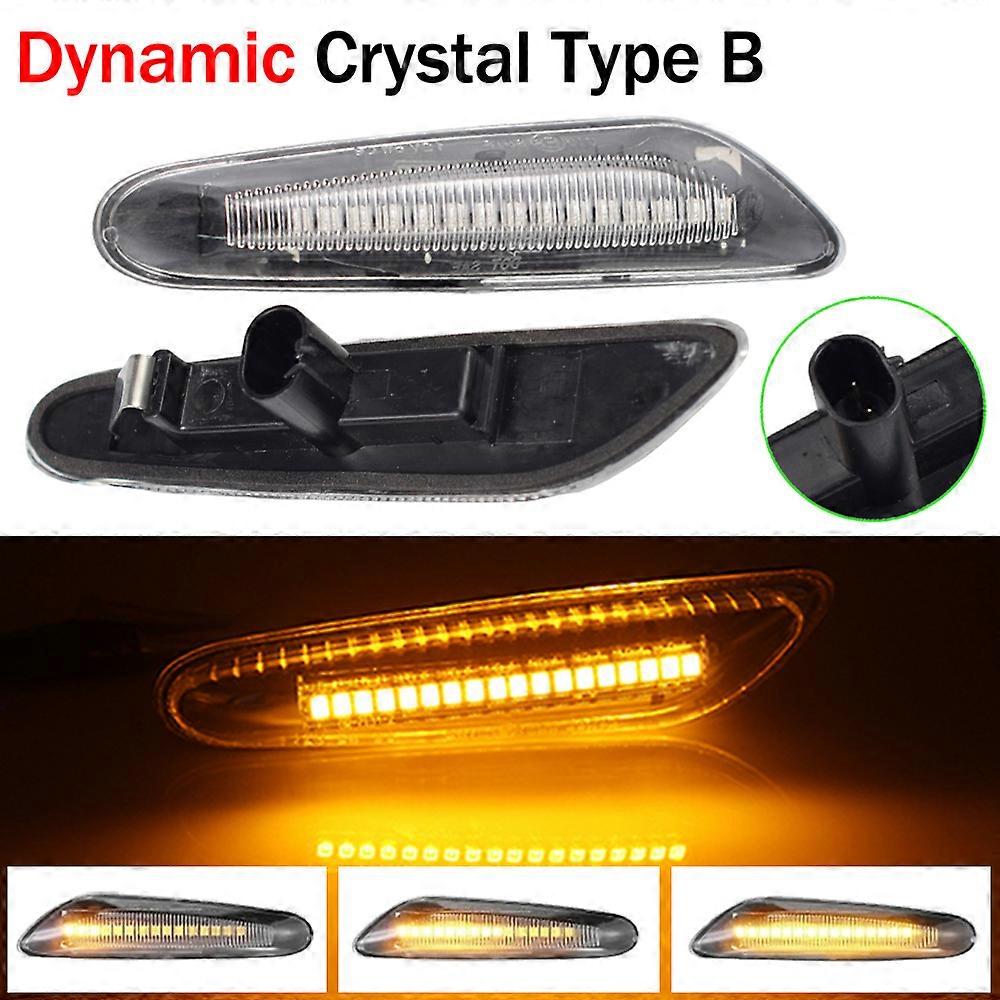 For BMW E60 E61 E90 E91 E92 E93 E81 E82 E83 E84 E88 E46 X1 X3 LED Dynamic Side Marker Turn ...