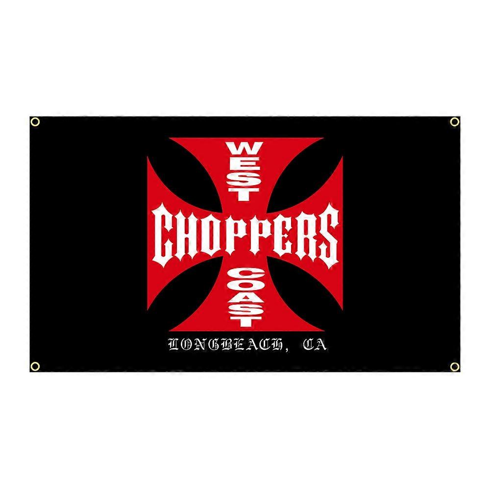 90x150cm West Coast Choppers Polyester Printed Flag Modified ...