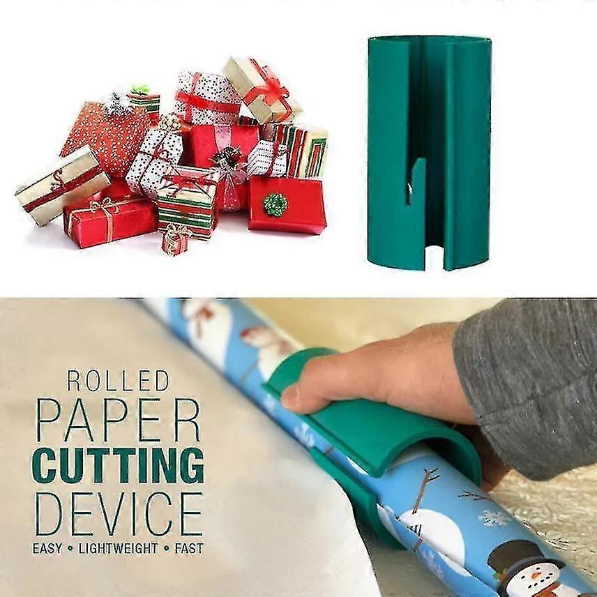 Wrapping Paper Cutter Gift Wrap Cutter Tool ,little Elf Cutting Sliding ...