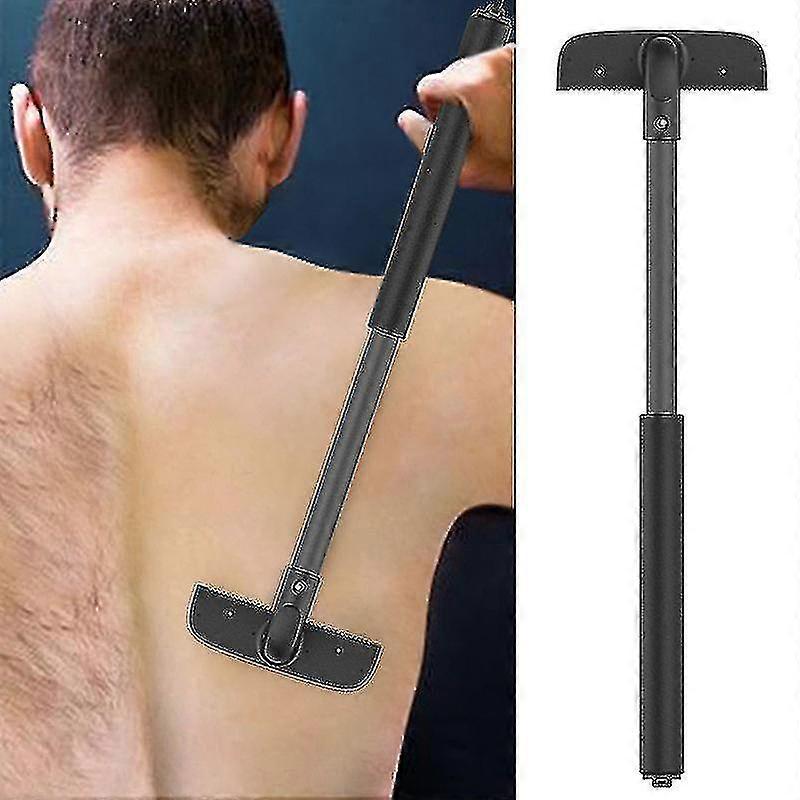 Back Hair Removal And Body Shaver Ergonomic Handle Shave Wet Or Dry ...